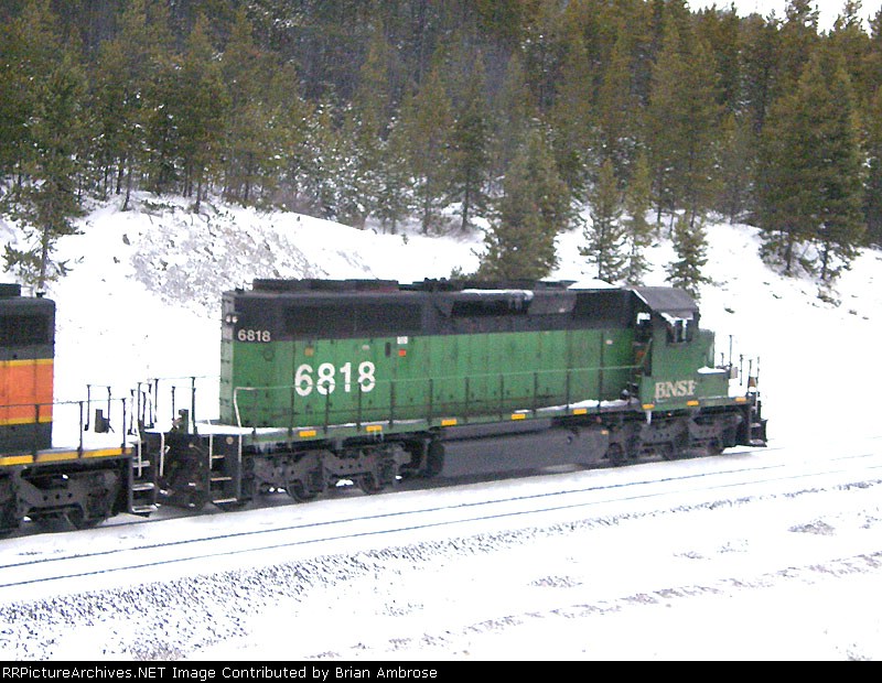 BNSF 6818 East
